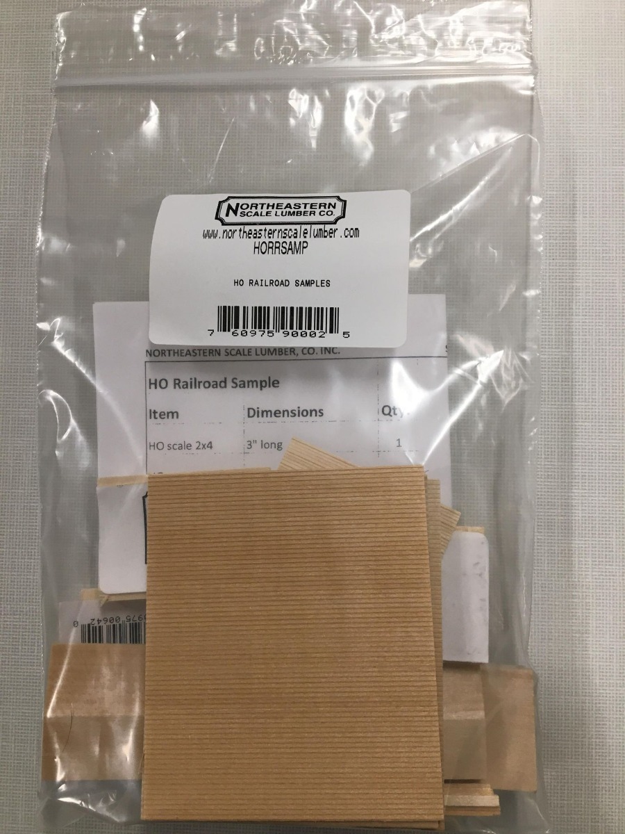 Northeastern Scale Lumber Co. - HO SCALE MODEL RAILROAD SAMPLE