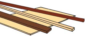Northeastern Scale Lumber Co. - 1/32 X 4 SHEETWOOD CHERRY