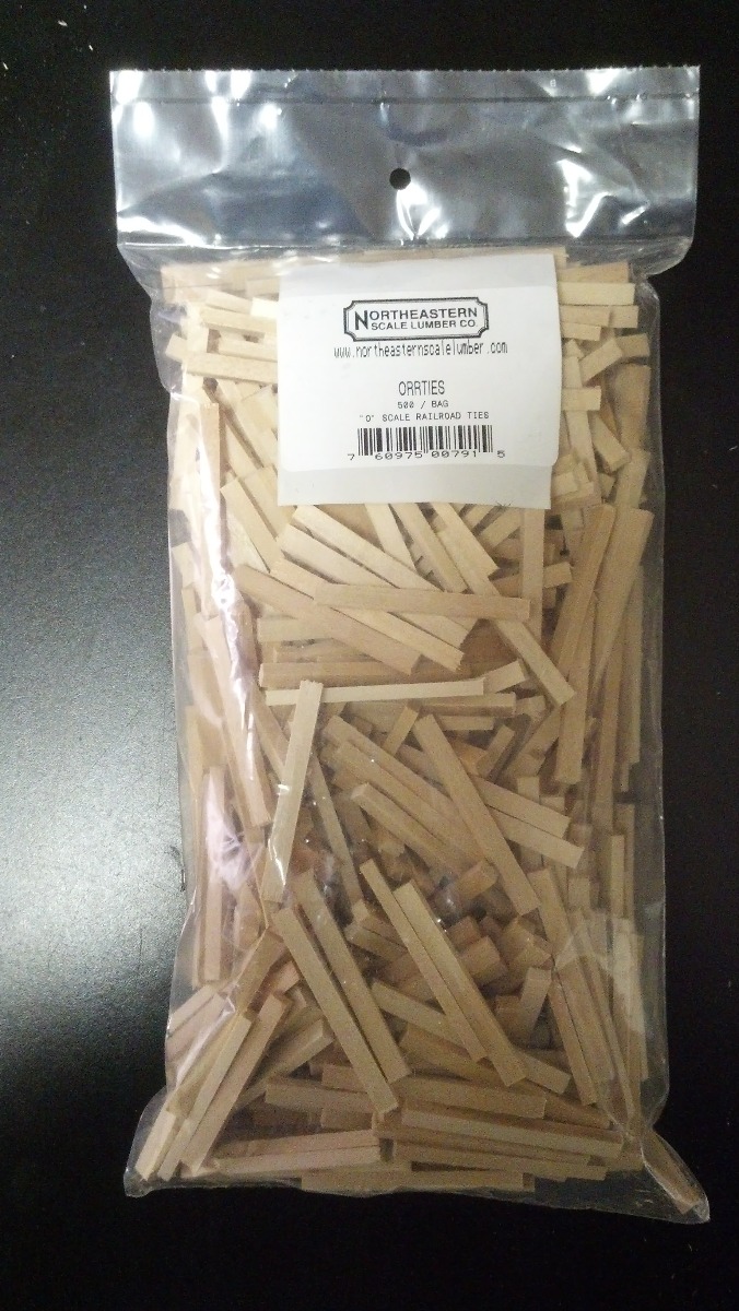 Northeastern Scale Lumber Co. - O SCALE RAILROAD TIES